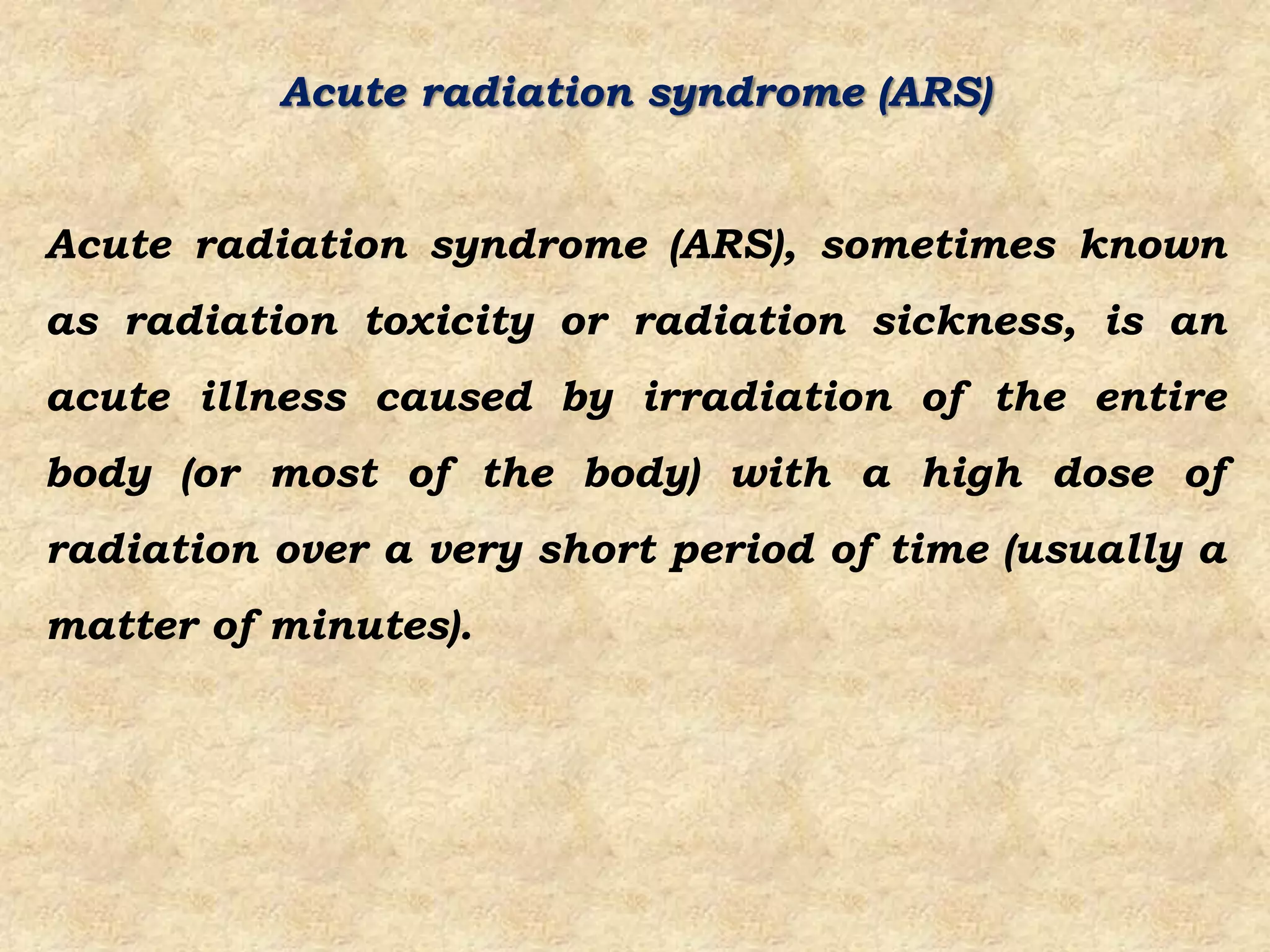 Acute Radiation Syndrome.pptx