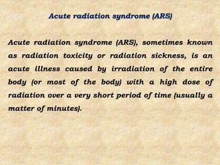 Acute Radiation Syndrome.pptx