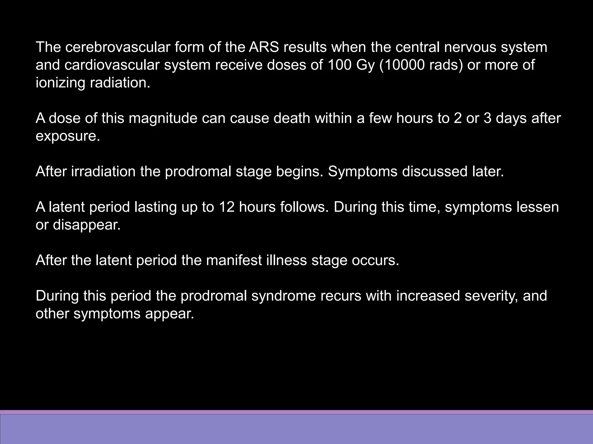 Acute radiation syndrome | PPTX