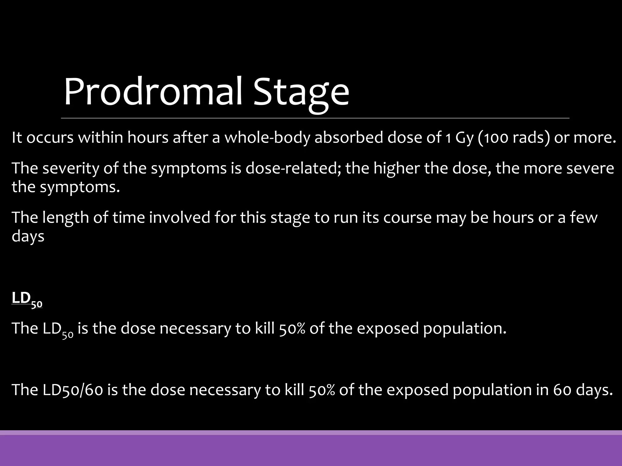 Acute radiation syndrome | PPTX | Cancer | Diseases and Conditions