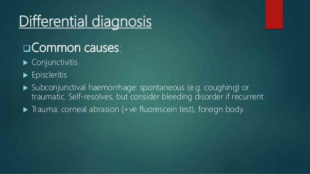 Acute red eye | PPTX