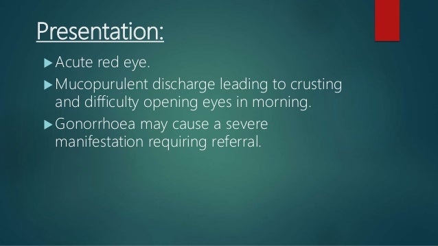 Acute red eye | PPTX | Eye and Vision Conditions | Diseases and Conditions