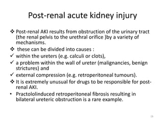 Acute renal disease | PPTX