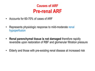 medicine.Acute renal failure.(dr.kawa) | PPTX