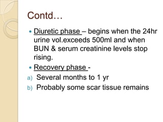 Acute renal failure | PPTX