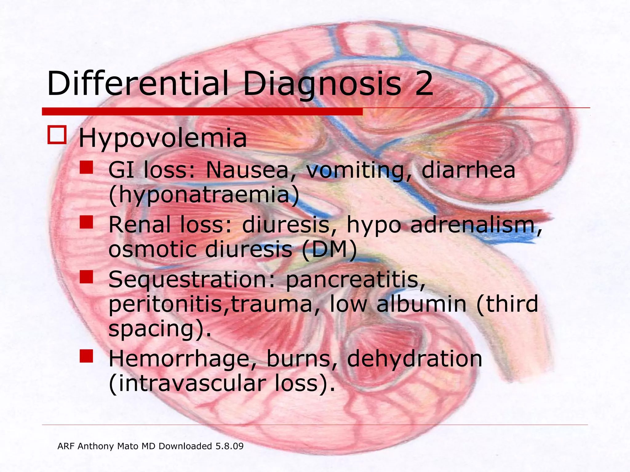 Acute renal failure | PPT