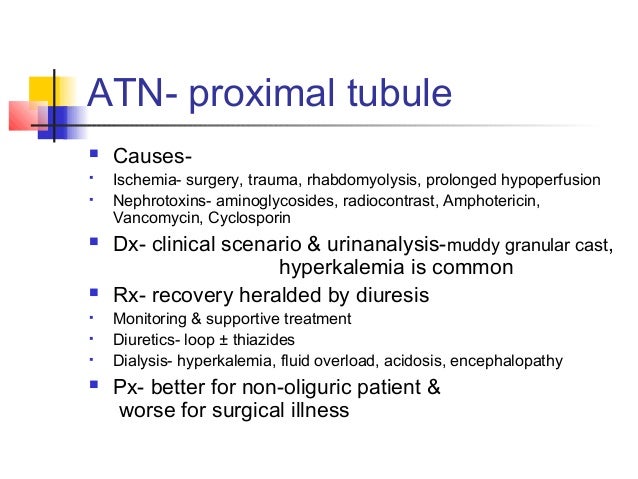 Acute renal failure