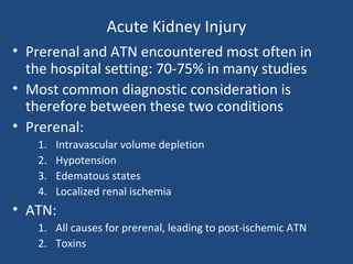 Acute renal failure | PPT