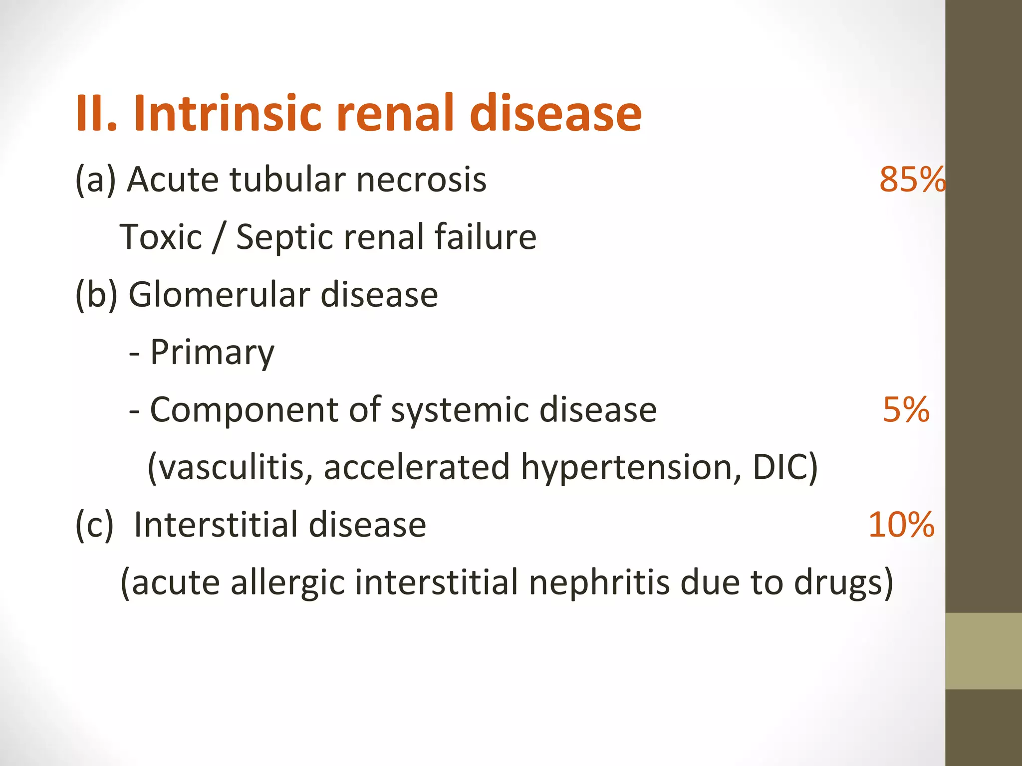 Acute Renal Failure | PPT