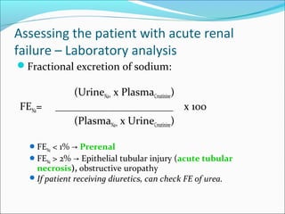 Acute and Chronic Renal Failure - A Review | PPT