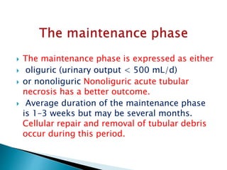 ACUTE RENAL FAILURE.ppt | Blood Disorders | Diseases and Conditions