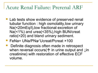 ACUTE RENAL FAILURE.ppthhjjkkkkkkllllkjj | PPT
