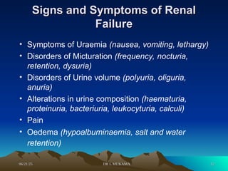 ACUTE RENAL FAILURE.ppt causes of renal failure,pathophysiology | PPT