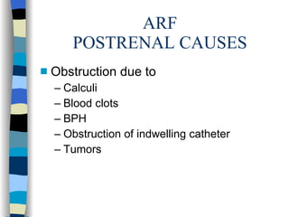 Acute Renal Failure1 | PPT