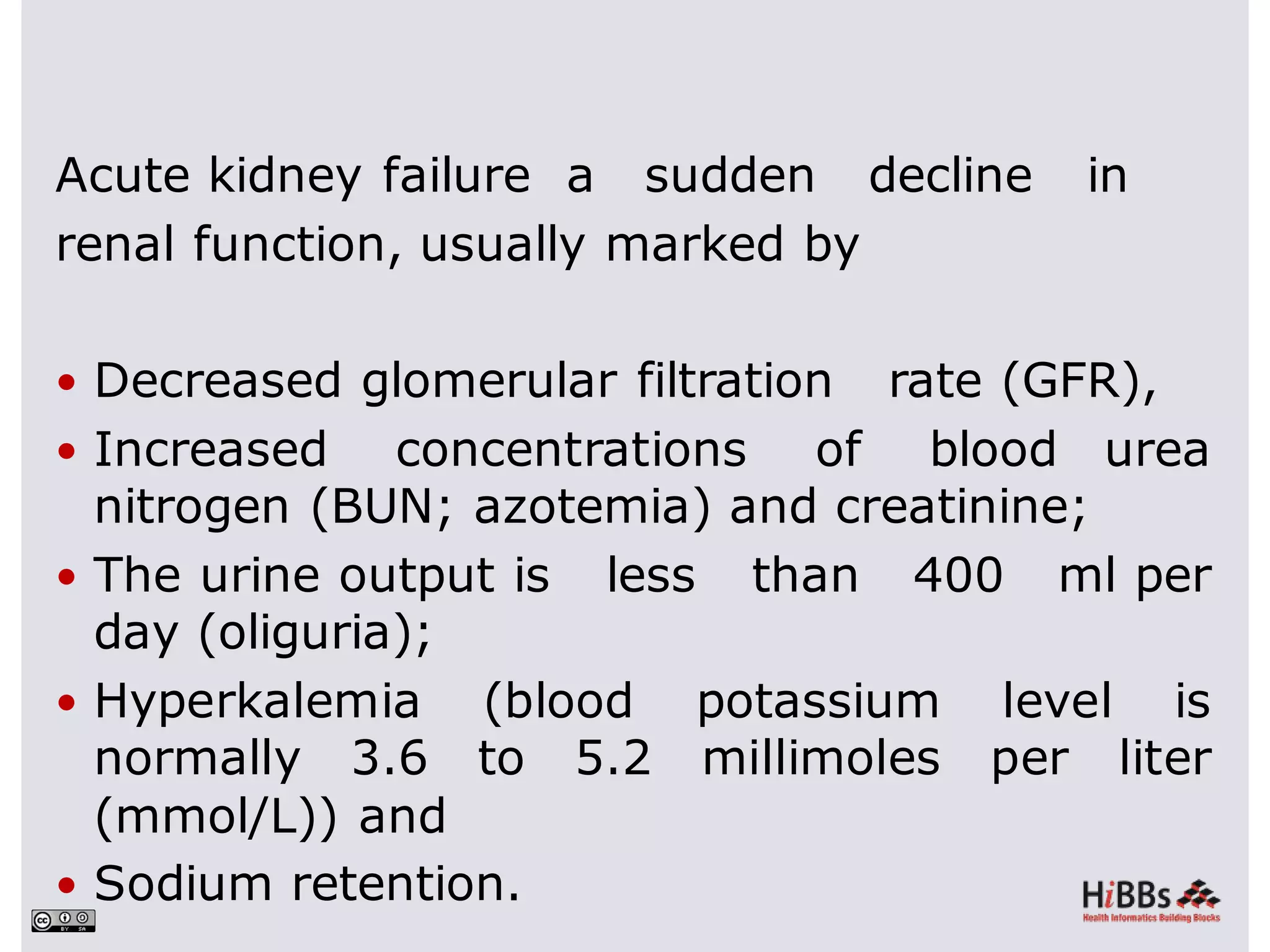 Acute renal failure and chronic renal failure | PDF