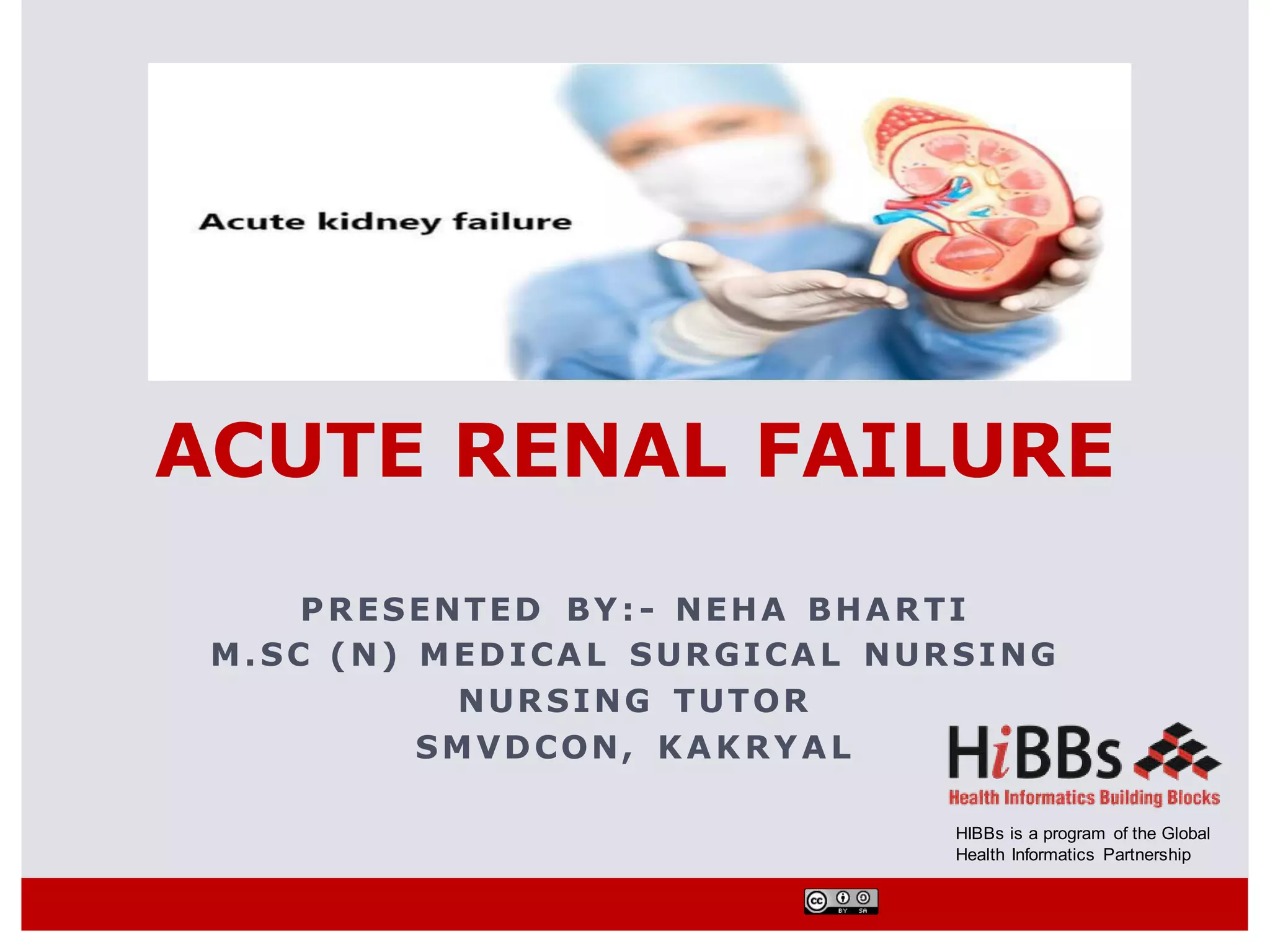 Acute renal failure and chronic renal failure | PDF