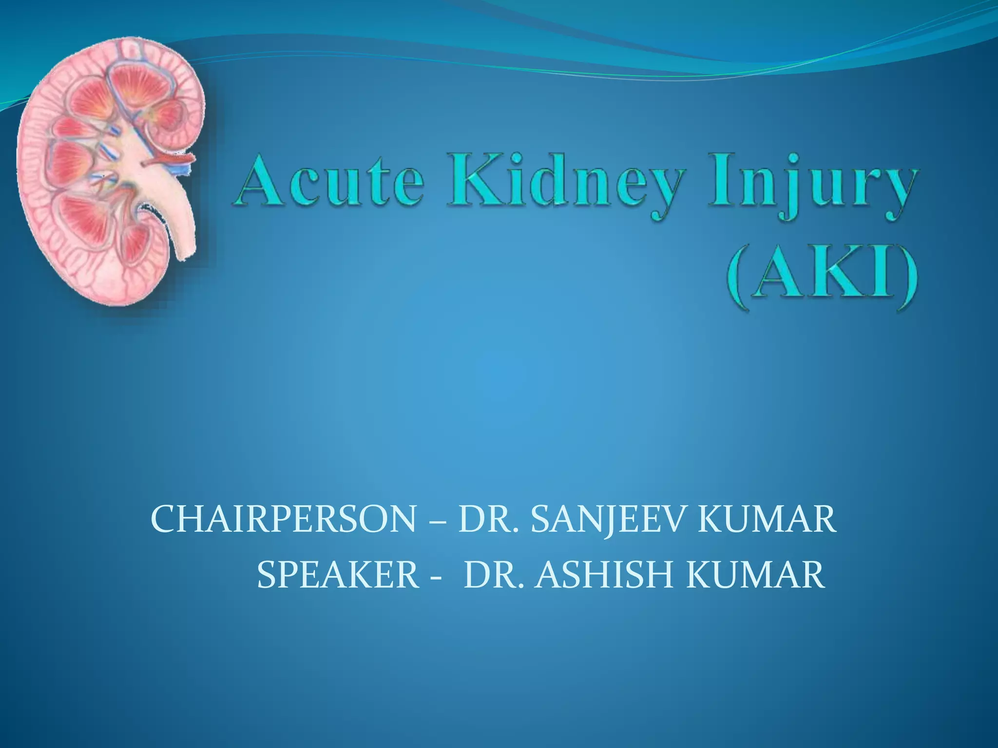 Acute renal failure (arf) | PPTX