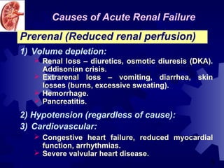 Acute renal failure in icu ..... | PPT
