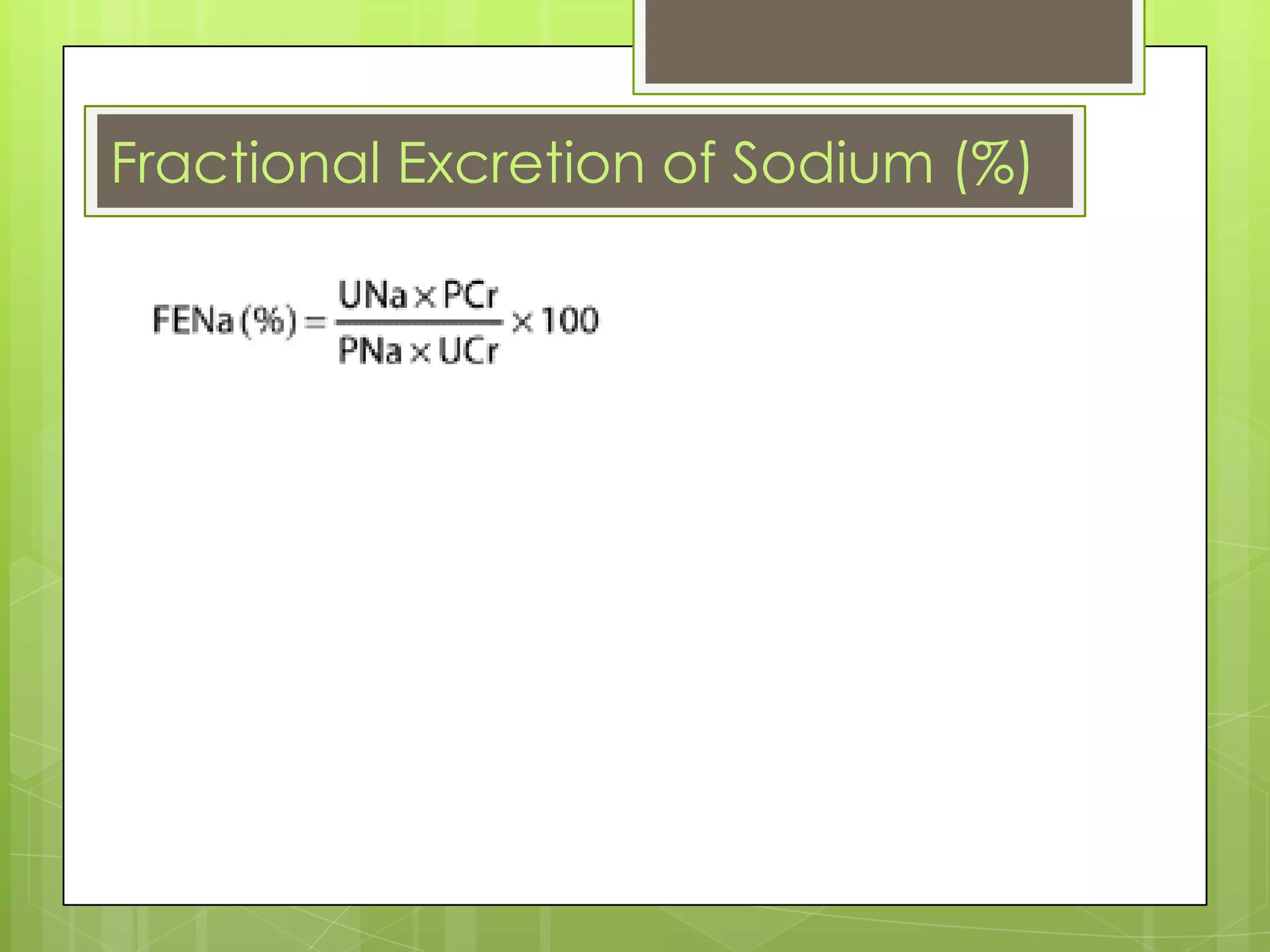 Acute Renal Failure in Neonates | PPTX