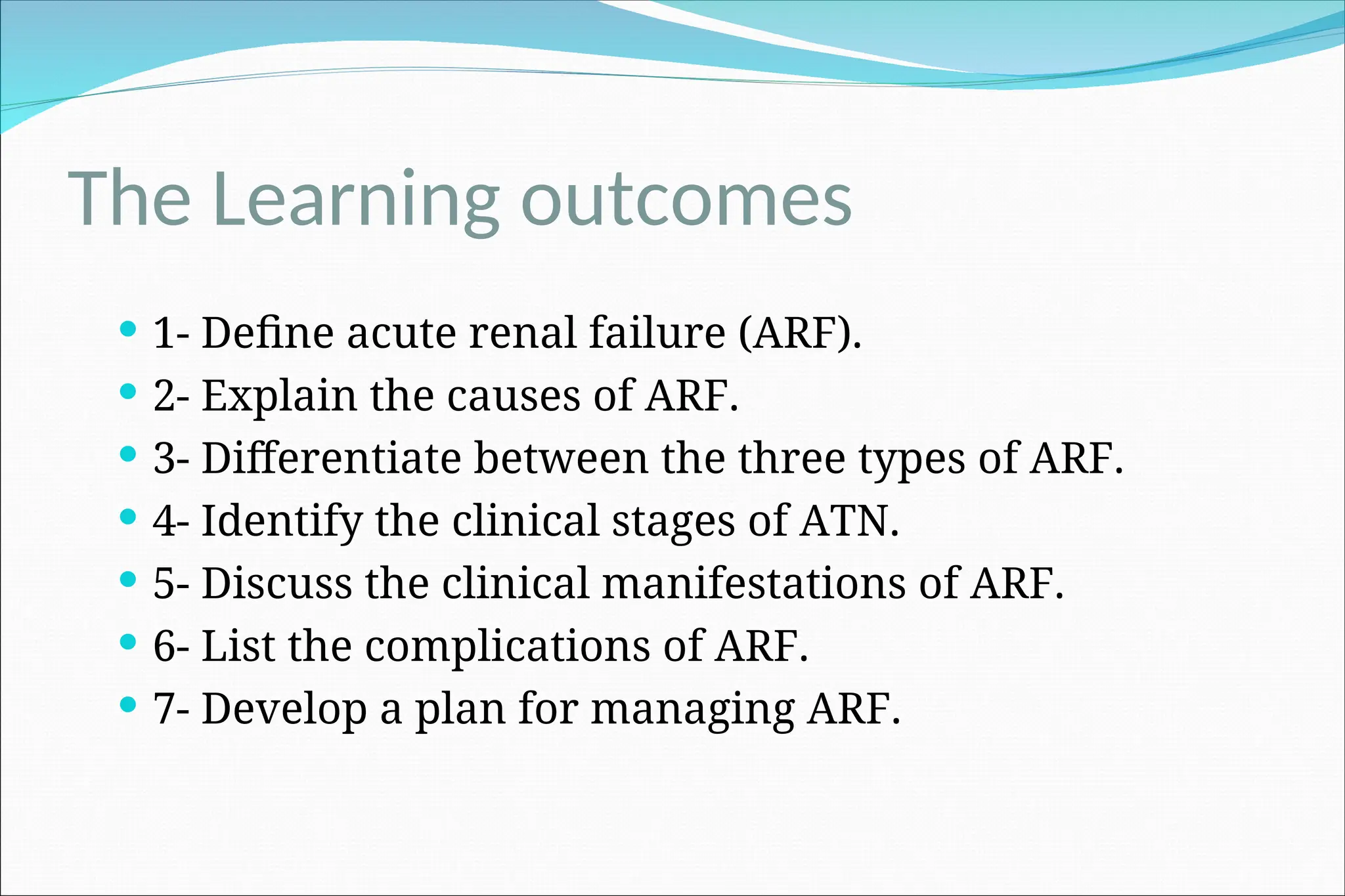 acute renal failure lecture 1 Critical care nursing_5.ppt | Heart and ...