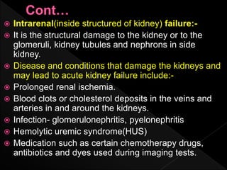 ACUTE RENAL FAILURE OR ACUTE KIDNEY DISEASE | PPTX