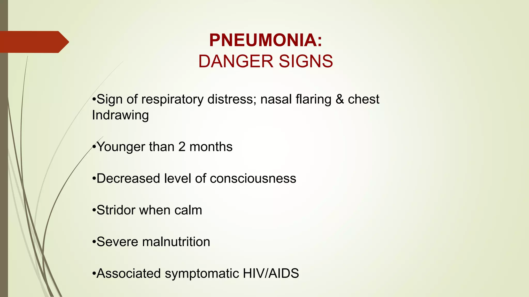 Acute respiratory Infection & IMNCI | PPTX
