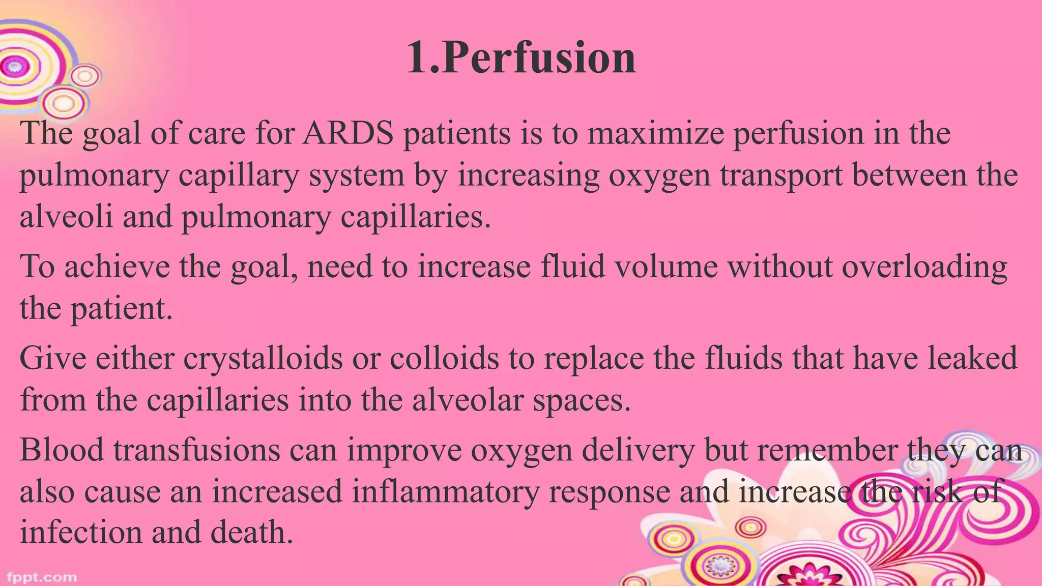 Acute respiratory distress syndrome | PPTX