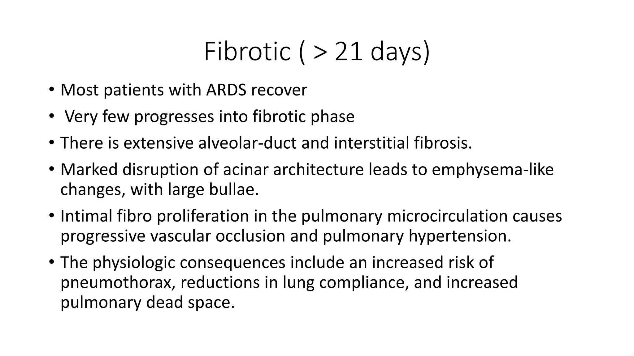 Acute respiratory distress syndrome | PPTX