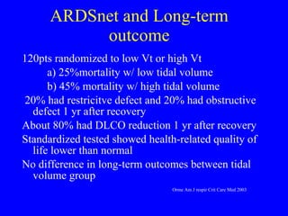 Acute respiratory distress syndrome carre | PPT