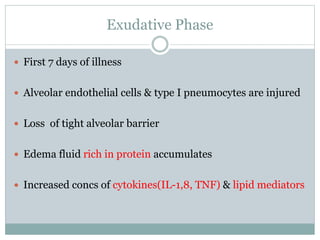 Acute respiratory distress syndrome | PPTX | Lung and Respiratory ...