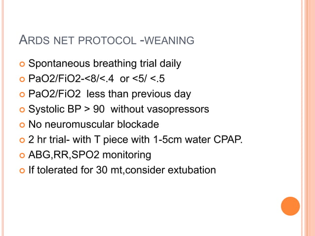 Acute respiratory distress syndrome (ards) | PPTX | Lung and ...