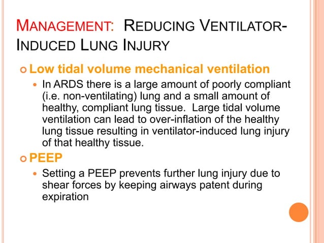 Acute respiratory distress syndrome (ards) | PPTX | Lung and ...