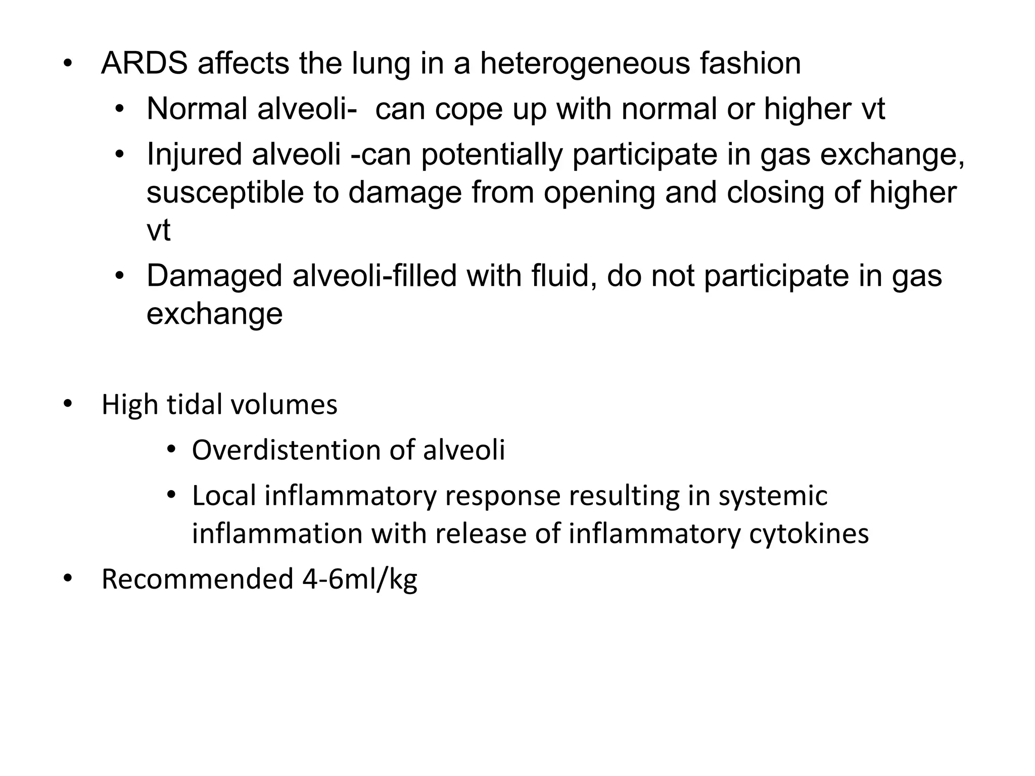 Acute Respiratory Distress Syndrome ARDS | PPTX