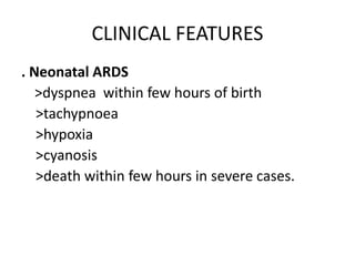 Acute respiratory distress syndrome(ards) | PPTX