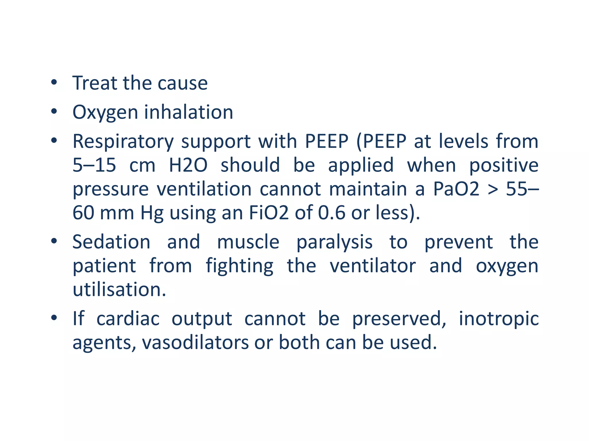 Acute respiratory distress syndrome (ARDS) | PPTX