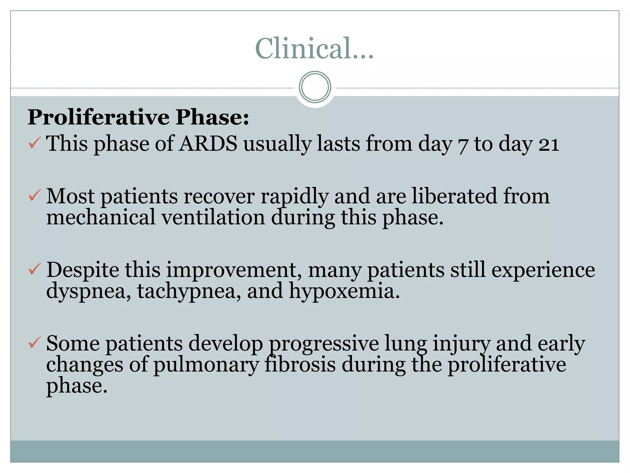 Acute respiratory distress syndrome(ARDS) | PPTX | Lung and Respiratory ...