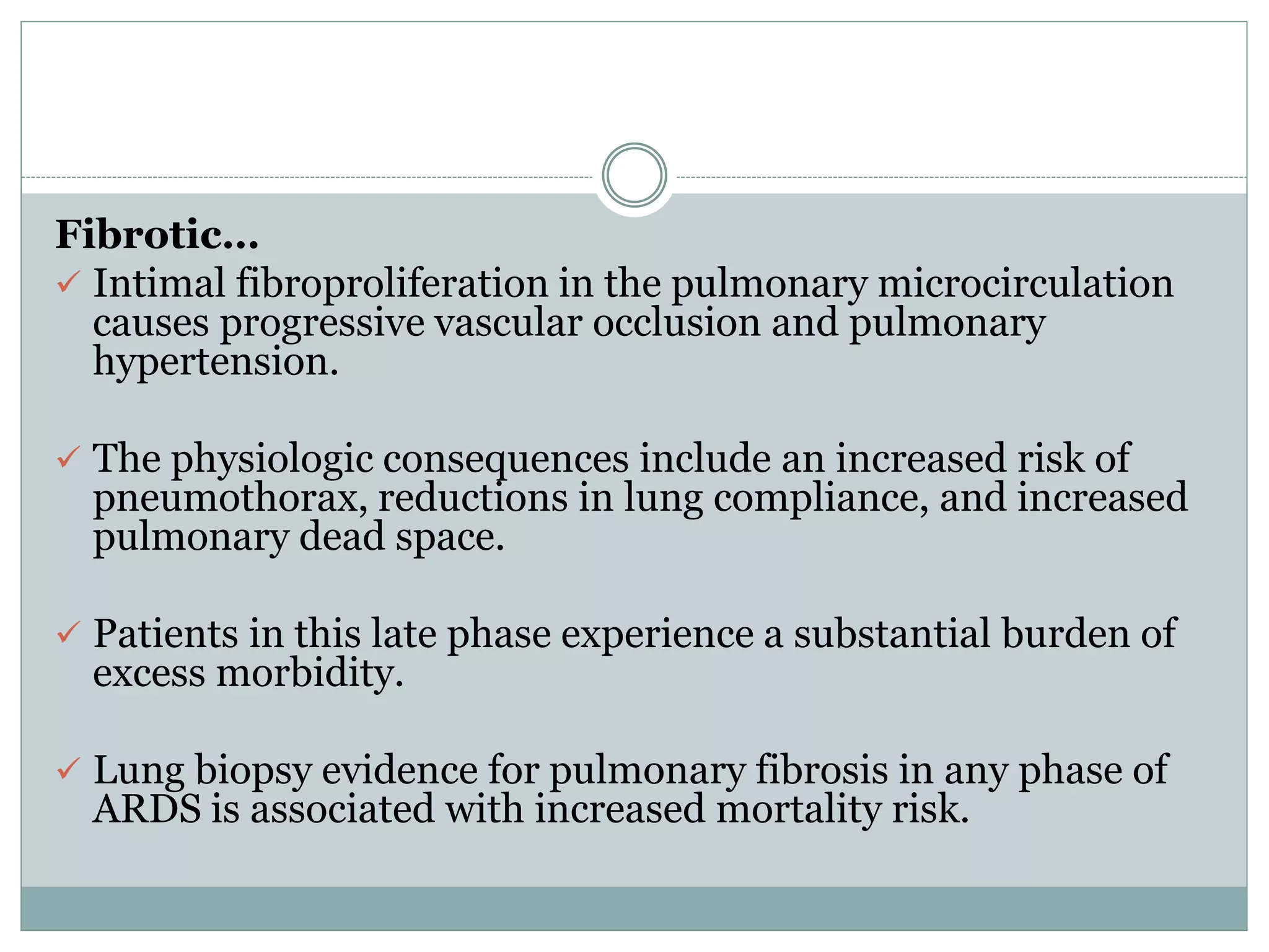 Acute respiratory distress syndrome(ARDS) | PPTX