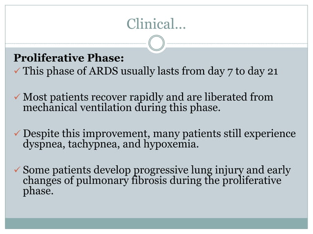 Acute respiratory distress syndrome(ARDS) | PPTX | Lung and Respiratory ...