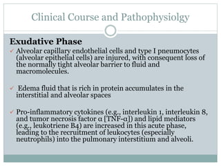 Acute respiratory distress syndrome(ARDS) | PPT