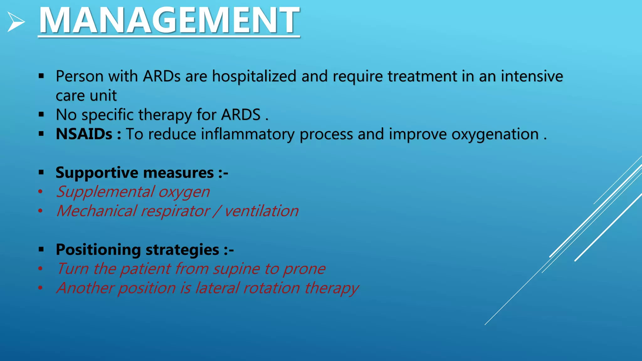 Acute Respiratory Distress Syndrome | PPTX