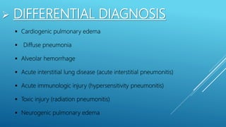 Acute Respiratory Distress Syndrome | PPTX