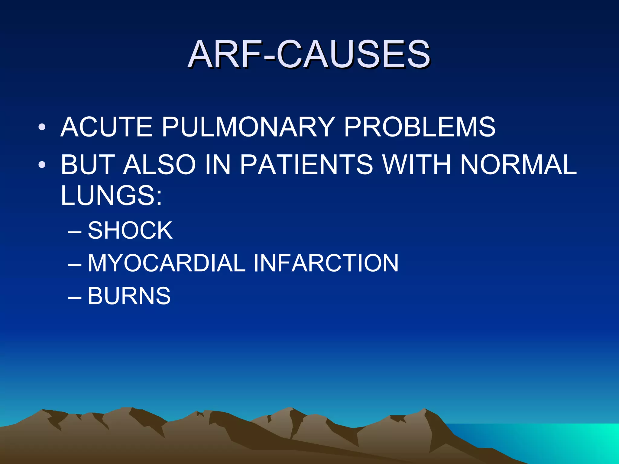 Acute Respiratory Failure | PPT
