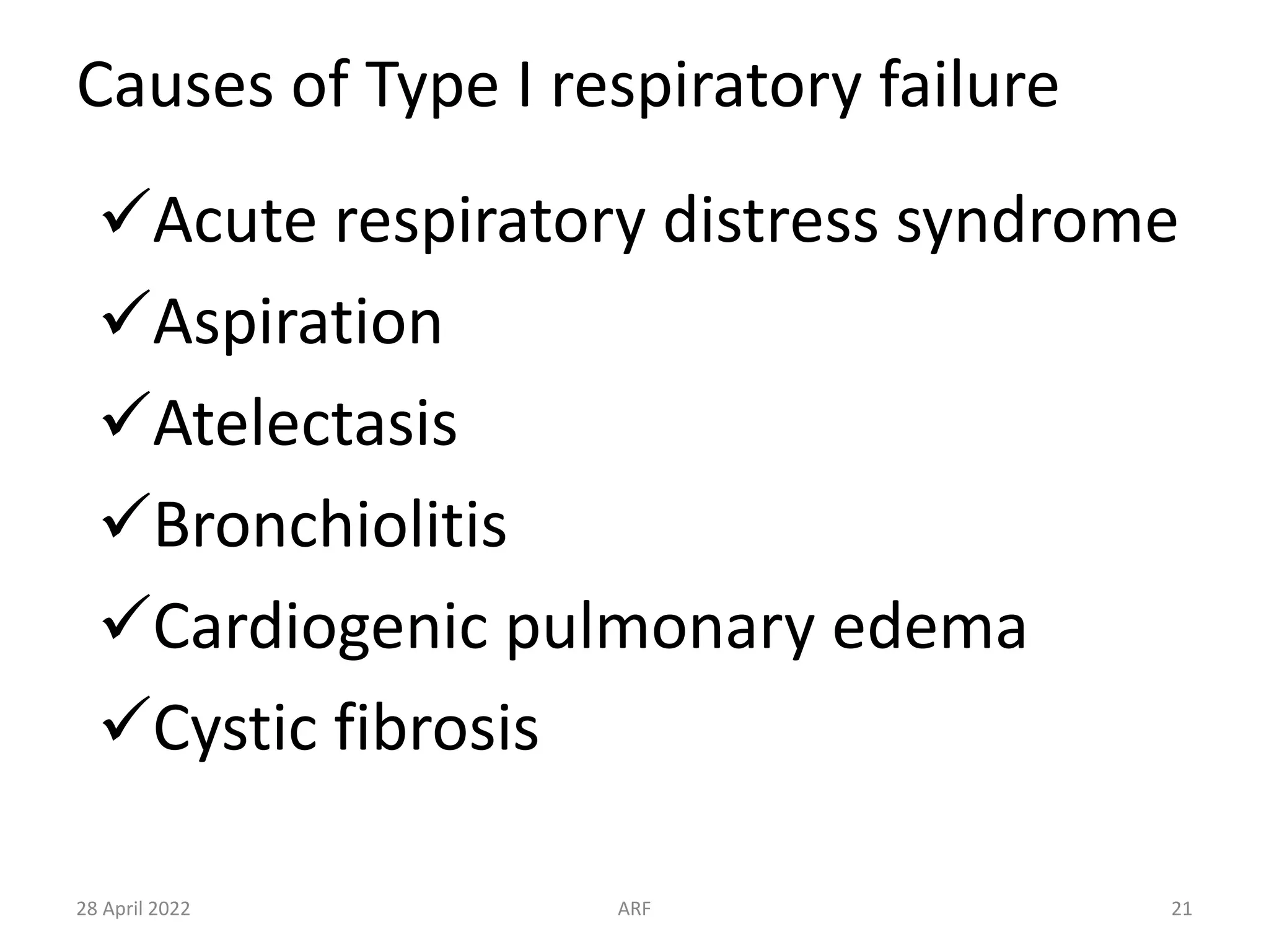 ACUTE RESPIRATORY FAILURE.pptx | Lung and Respiratory Health | Diseases ...