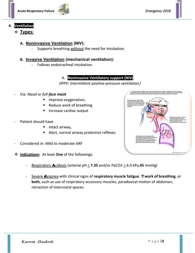 Acute Respiratory Failure; Pediatrics 2018 | PDF