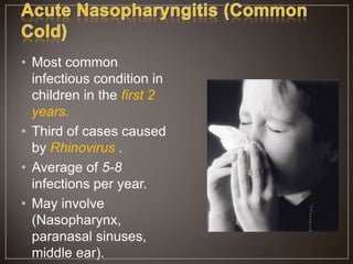 Acute respiratory infections in children | PPTX