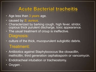 Acute respiratory infections in children | PPTX