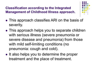 Acute respiratory infections in children.ppt