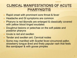 Acute respiratory tract infections | PPTX