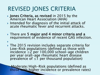 Acute rheumatic carditis | PPTX
