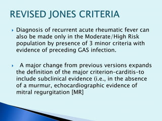 Acute rheumatic carditis | PPTX